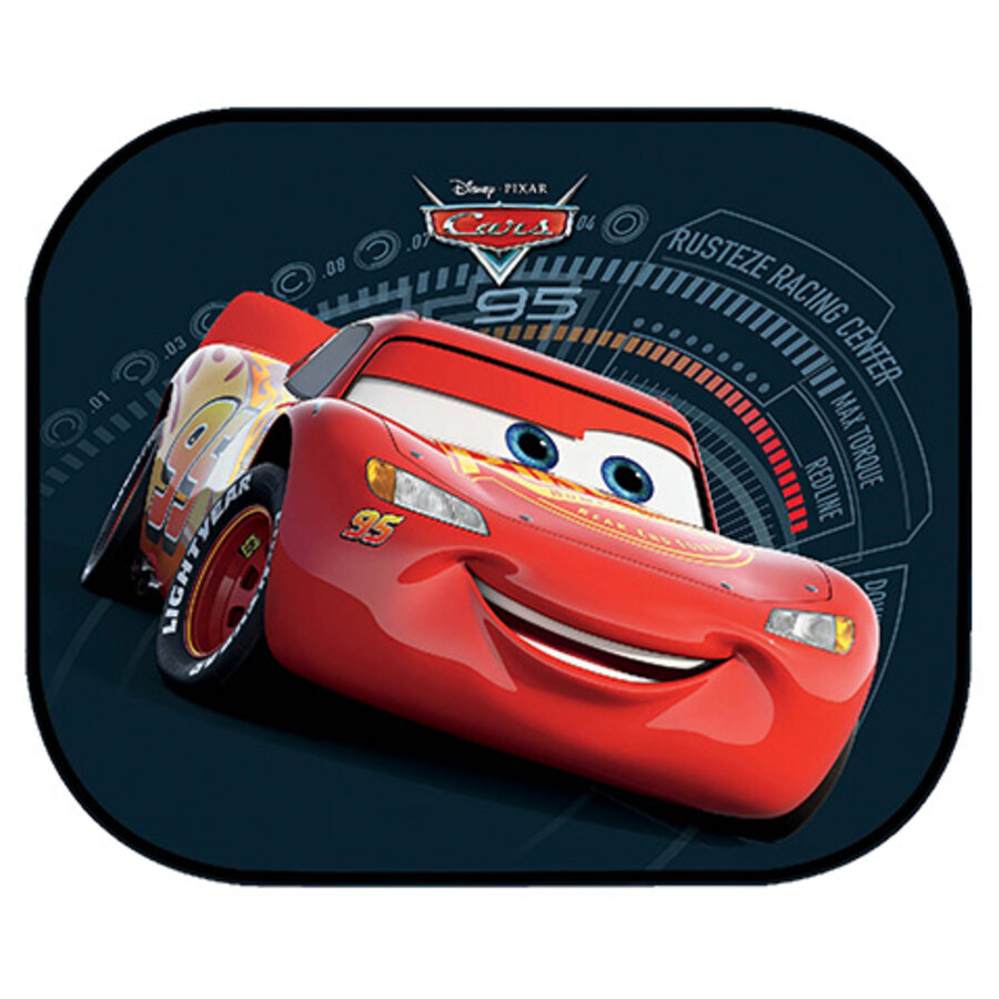 Disney Coppia di Tendine Laterali Parasole Auto Cars Saetta Mc Queen Bambino